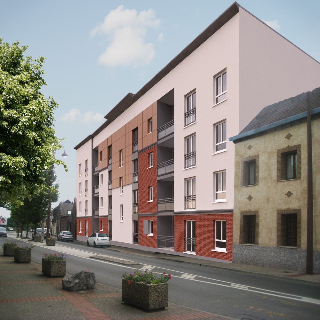 Construction de 42 logements à Courcelles-lès-Lens | Septentrionale de ...